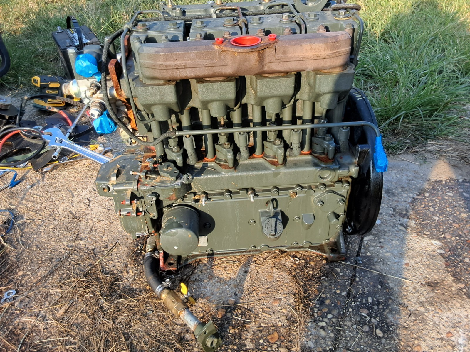 MEP 803A diesel engine, Onan Engine, Lister Petter LPW4, Low Hour | eBay