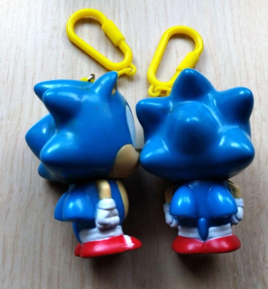 Not for sale Valuables Showa Retro Sonic Keychain Figure Type | eBay