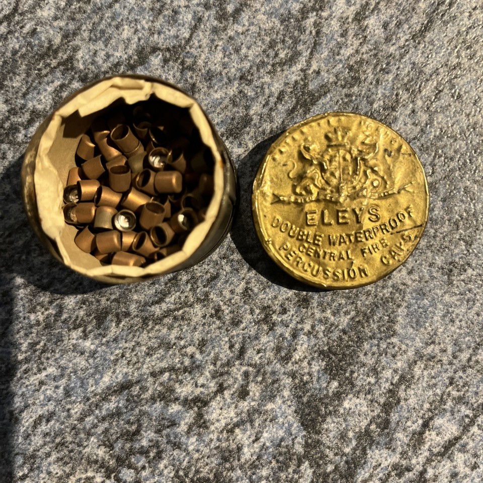 Eley Kynoch ELEY’s Double Waterproof Percussion Cap Empty Tin | eBay UK