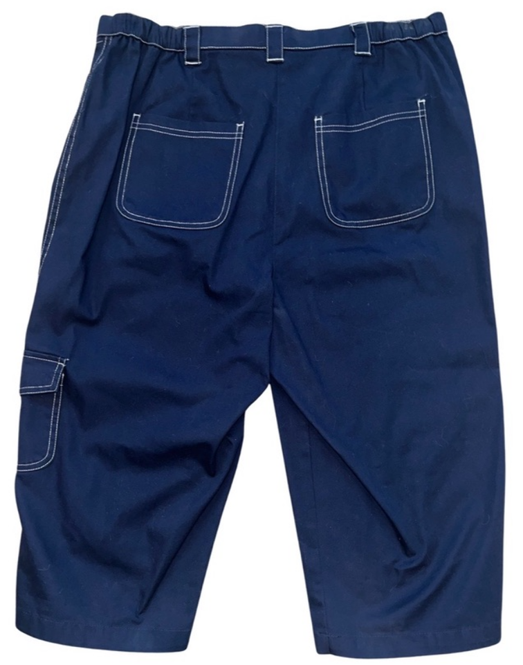 WJomens Tan Jay Sz 14 Petite Navy Capris Pants | eBay