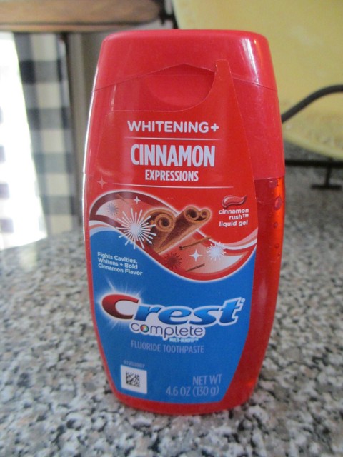 Crest Whitening Expressions Toothpaste Liquid Gel Cinnamon Rush - 4.60 ...