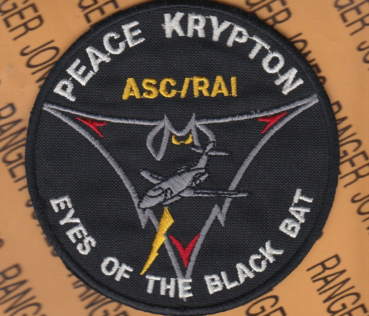 USAF ASC/RAI Eyes of the Black Bat Aviation 3.5" patch | eBay