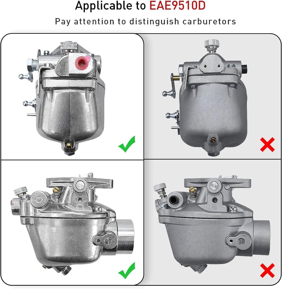 Carburetor For Ford Tractor 600 620 660 800 134 Engine B4NN9510A TSX580 ...