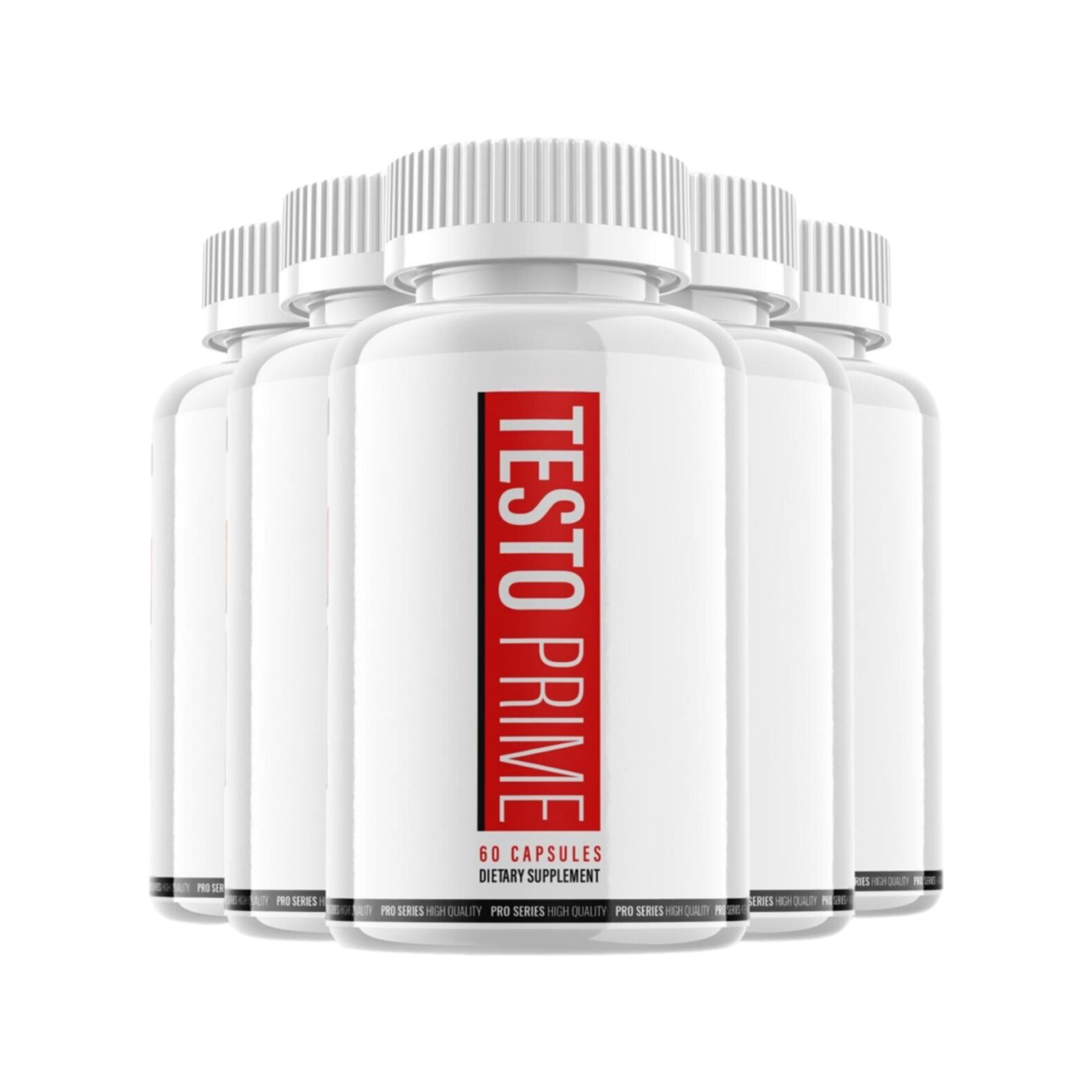 5-Pack Testoprime Capsules Extra Strength Formula Testo Prime- (300 ...