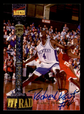 1994 Signature Rookies Tetrad Signatures Rodney Dent Autograph, SN6640 ...