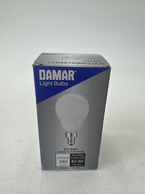 Damar 5W Light Bulb 33760C - 380 Lumens - 13.5 Year Life | eBay