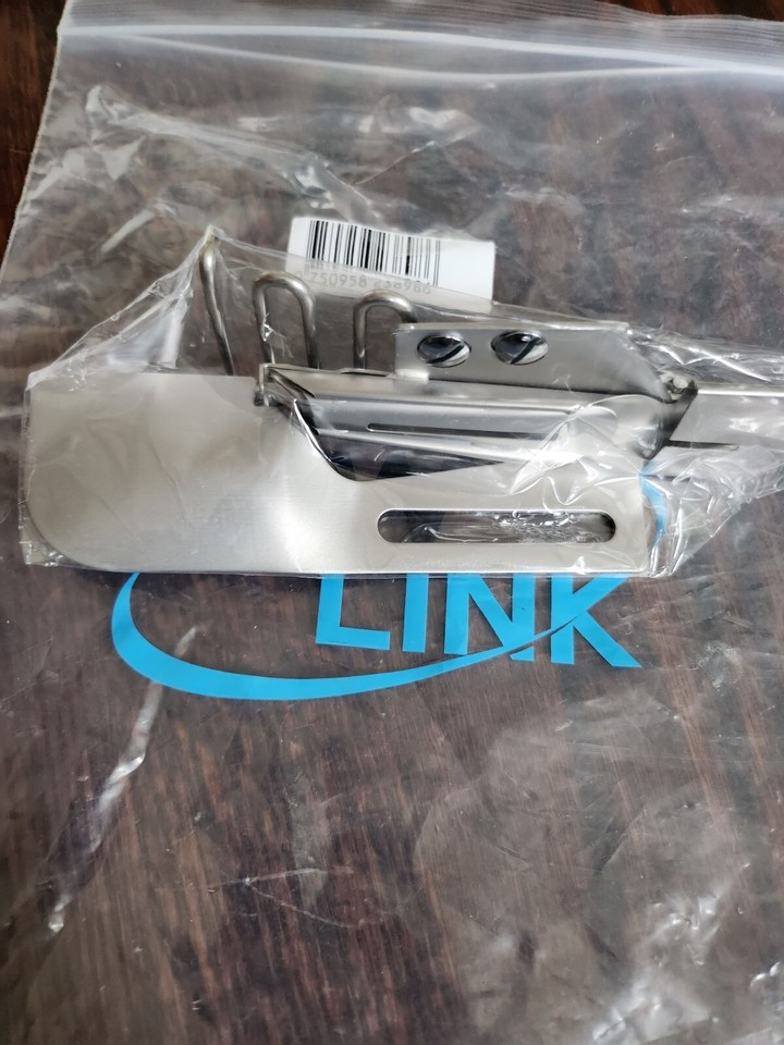 Cover Stitch Double Fold Edge Binder Attachment Folder - Fits Janome ...