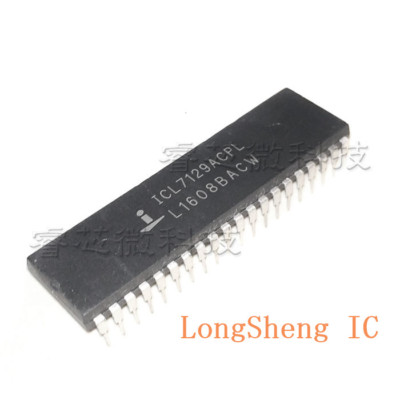 5PCS ICL7129ACPL PDIP-40 LCD Drivers Low-Noise 4 1/2 Digit Single-Chip ...