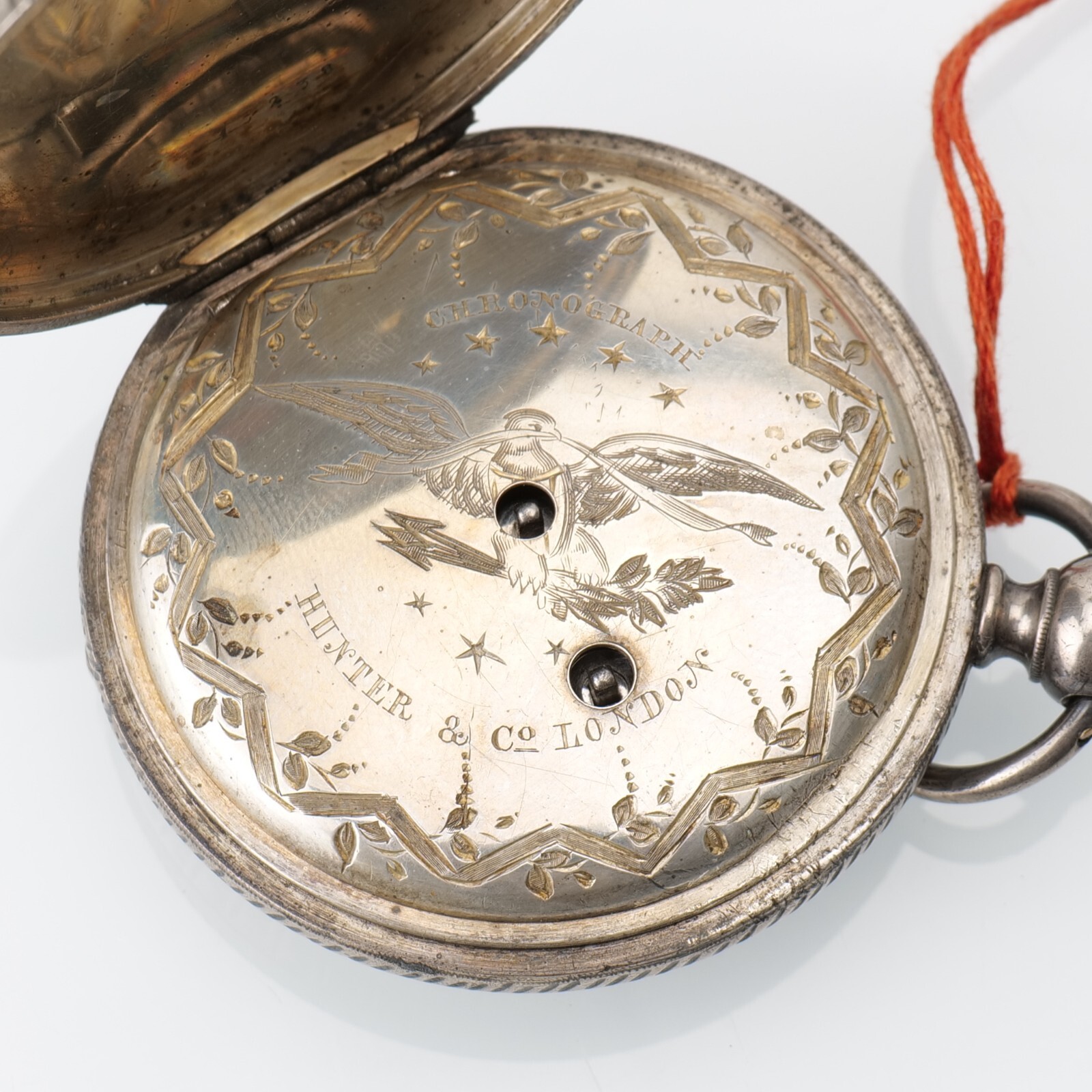 ANTIQUE MILITARY BRITISH ARMY OFFICER'S WATCH POCKET COMPASS ...