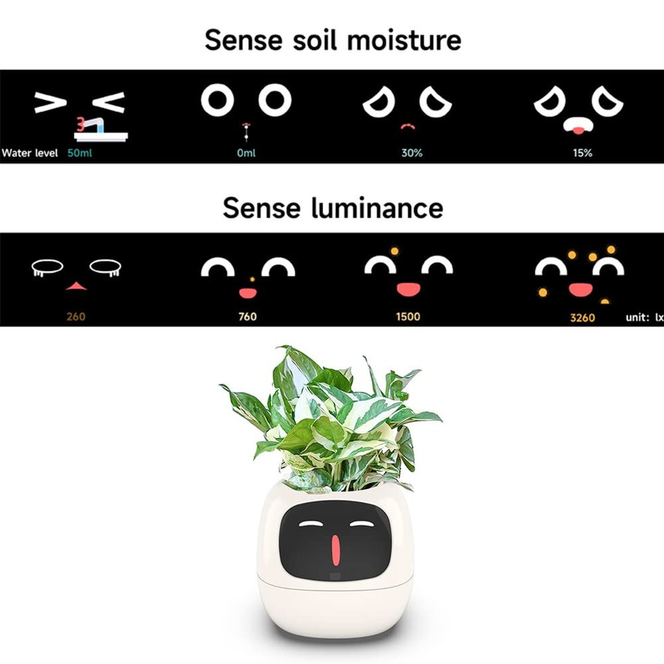 Intelligent Flower Pot, Electronic Bud, Maintenance Plant Assistant, Fun Inte... 880370931155| eBay
