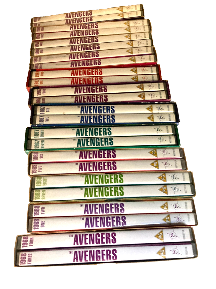 The Avengers Definitive DVD Collection 1965–1968 Complete 12-Volume Set ...