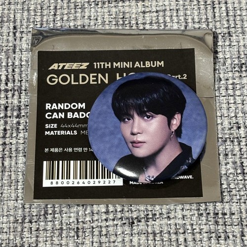 ATEEZ Jongho Golden Hour Pop-Up Official Pinback Button Korean Kpop ...