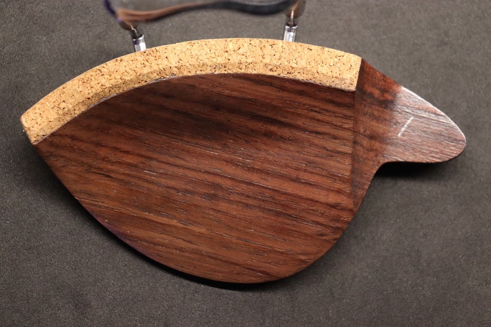 1 piece Violin Rosewood Dresden Style Chin Rest 4/4 with Standard ...