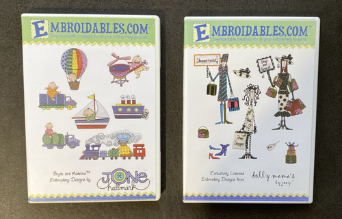 Embroldables.com Machine Embroidery Designs CDs | eBay
