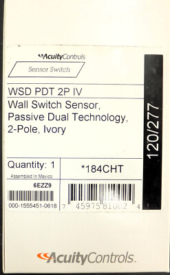 ACUITY SENSOR SWITCH WSD PDT 2P IV WALL MOUNT SENSOR | eBay