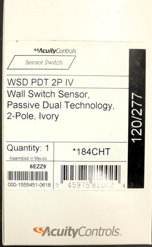 ACUITY SENSOR SWITCH WSD PDT 2P IV WALL MOUNT SENSOR | eBay