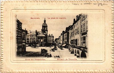 CPA AK Souvenir de Thonville - La Place du marche (255335) | eBay