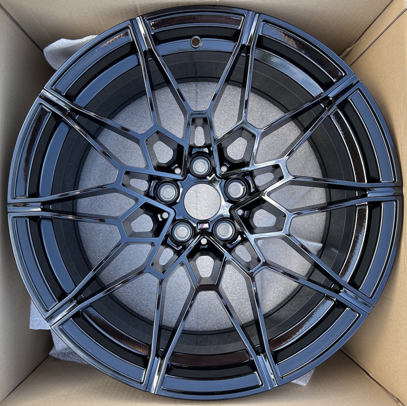 Set of FOUR BRAND NEW GENUINE OEM BMW G80 M3 G82 G83 M4 Black 826M ...