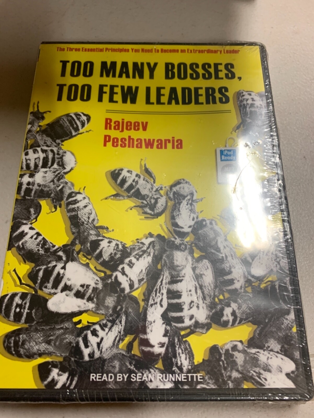 Shelf 1F Audiobook~ Too many bosses , too few leaders rajeev peshawaria ...
