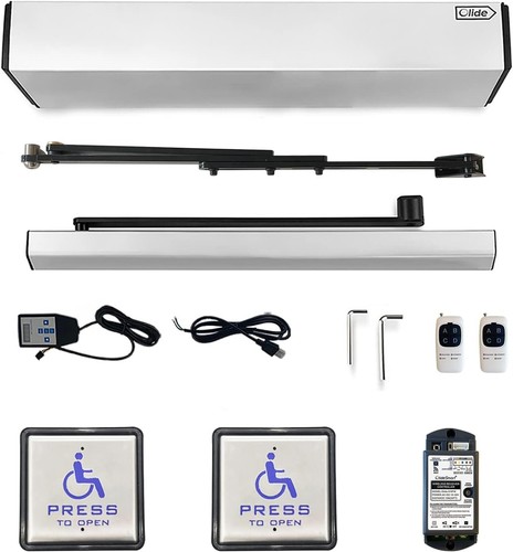 Handicap Automatic Door Opener with Extend Inswing Push Arm with ...