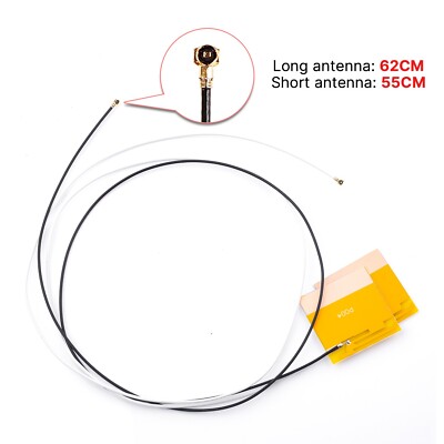 Internal Wifi Antenna Cable for Intel AX210 AX200 NGFF M.2 Wifi 6 Card ...