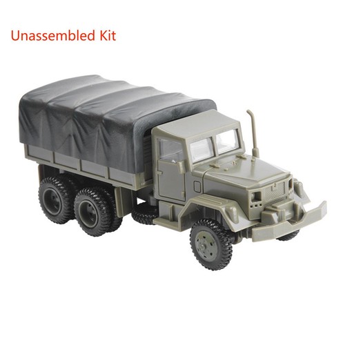 DIY Plastic 4D M35 Military Truck model 1:72 Simulation Chariot ...