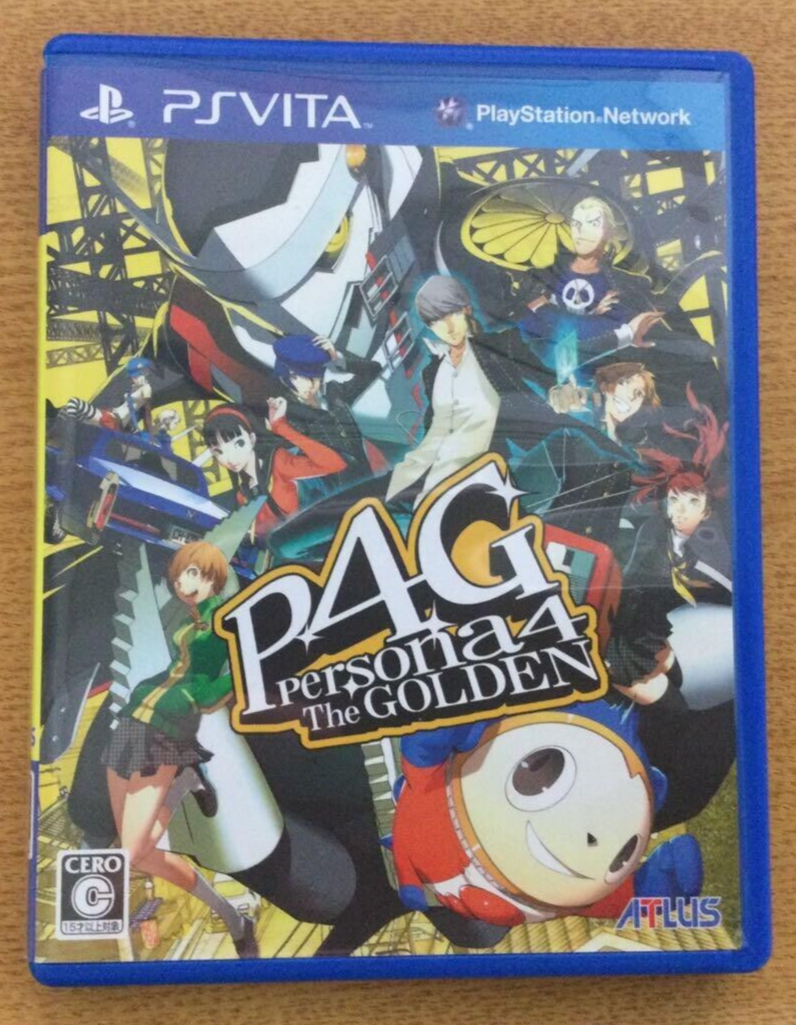 PS Vita Persona 4 The Golden Sony PlayStation Vita Japanese Games ...