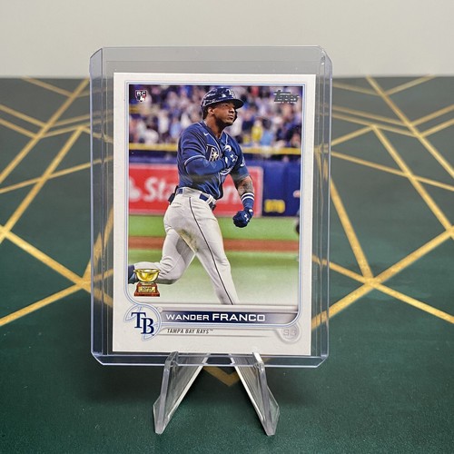 Wander Franco 2022 Topps Series 1 Rookie Card RC #215 Tampa Bay Rays | eBay