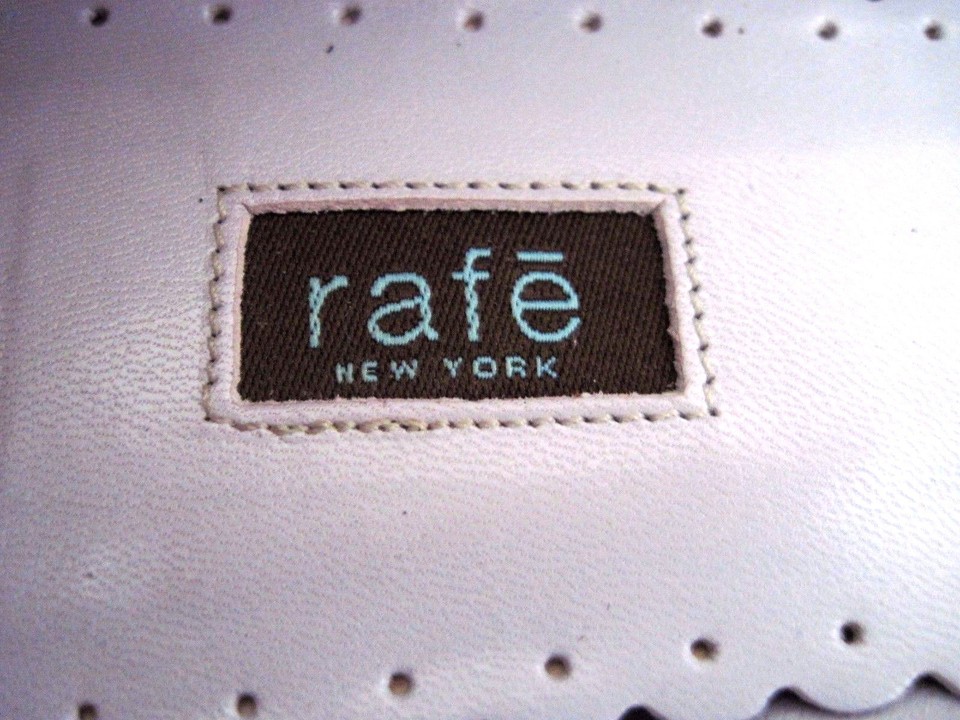 RAFE New York Brown Leather Cut Out Flat Loafer Size 37 1/2 Italy | eBay