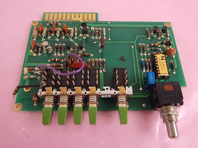 HP AGILENT 1740A OSCILLOSCOPE CIRCUIT BOARD P/N 01740-66508 | eBay