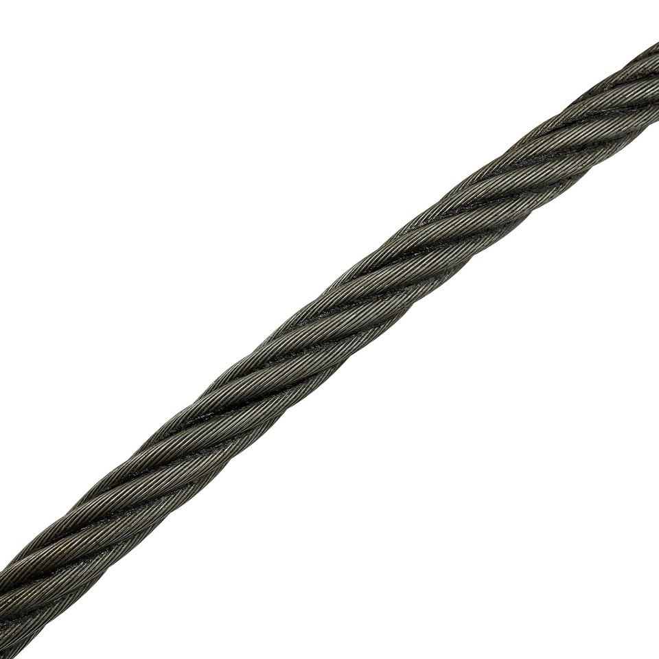 Steel Winch Cable Wire Rope with Swivel Self-locking Hook Wire Rope ...