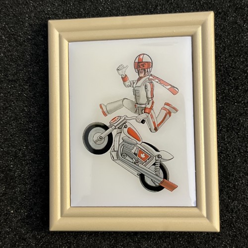 DISNEY PIN FANTASY ANIMATION FRAMED SKETCH PIXAR ZACH TOY STORY DUKE ...