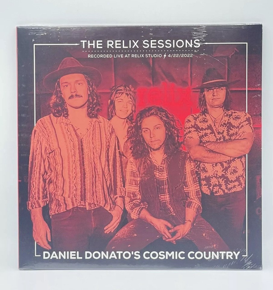 NEW Daniel Donato Cosmic Country Relix Sessions Vinyl Record /500 DERN ...