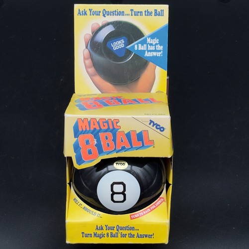 Vintage Tyco Magic 8 Ball – Classic Fortune Telling Toy – Original ...