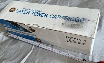 1 Pack CF217A Black Toner Cartridge for HP LaserJet Pro M102w M102a MFP ...