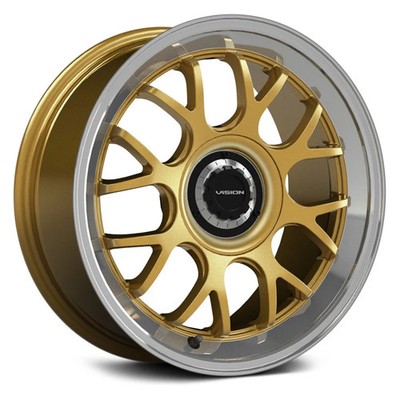 Vision 478 ALPINE Wheel 18x8.5 (35, 5x114.3, 73.1) Gold Single Rim | eBay