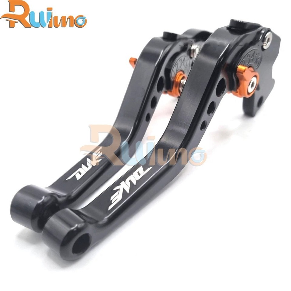 For KTM DUKE 125 200 390 13-23 Short Brake & Clutch Lever Handlebar End ...