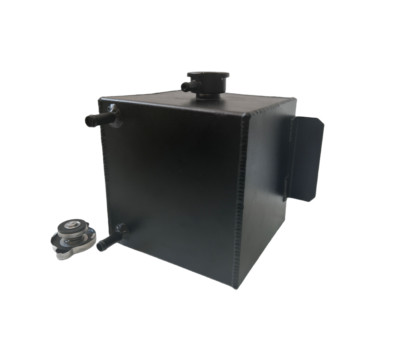Universal Aluminum Expansion Overflow Coolant Reservoir Square Header ...