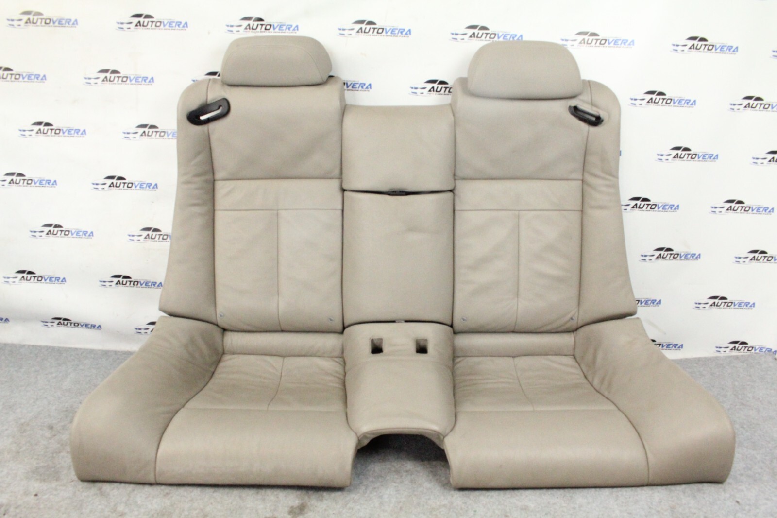 BMW E63 6 REAR SEAT WHITE MERINO LEATHER | eBay UK