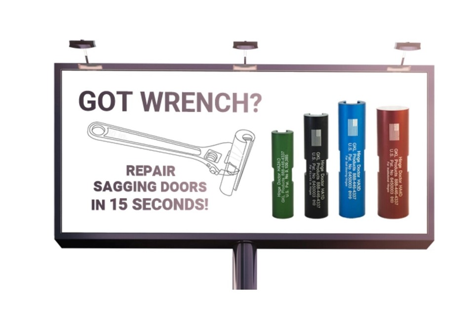 Hinge Doctor Full Set HA1234 Door Hinge Adjustment Tool Set GKL | eBay