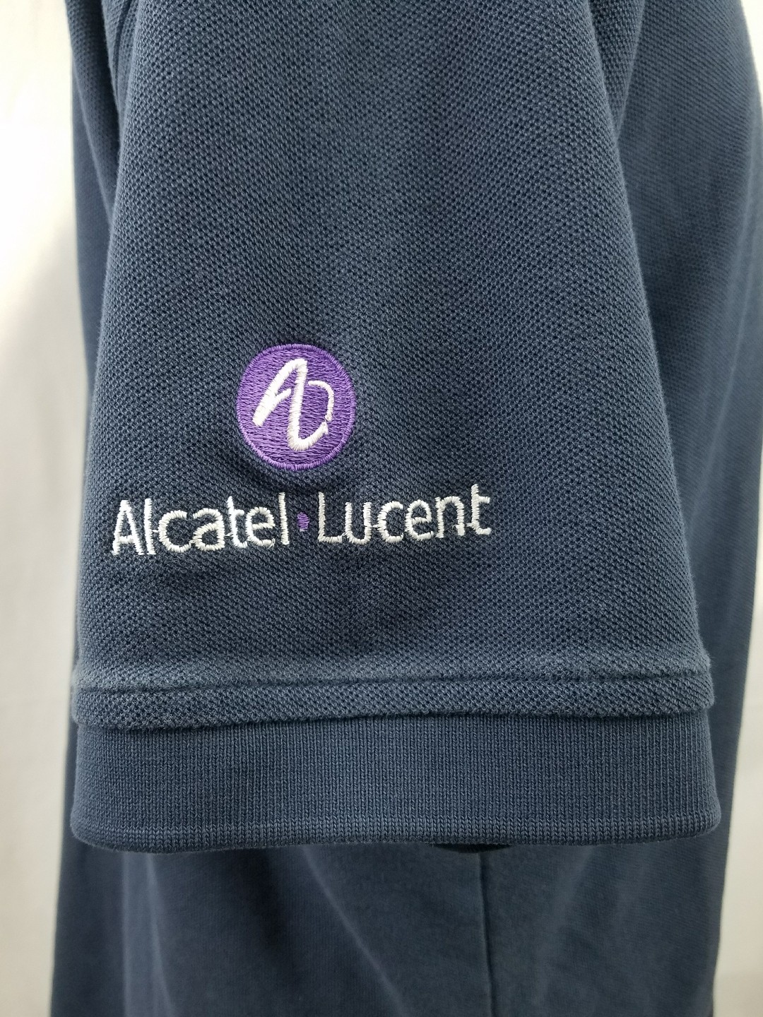 VERIZON WIRELESS 4G LTE Launch Alcatel Lucent Embroidered Polo Shirt ...