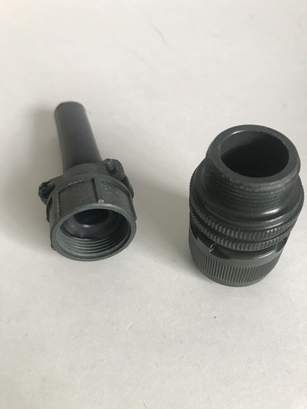 Amphenol Aviation Plug W/ MS3057-8A Standard Cable clamp Aluminum 16/10 ...