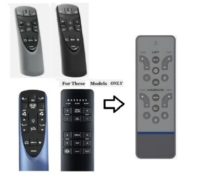 Remote Control Replacement Kit for Tempur-pedic Ergo /Extend Bed Base ...