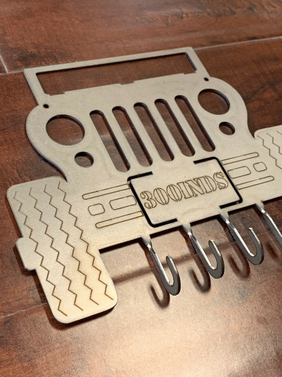 Jeep Wrangler Style Steel Key Holder Rack | eBay