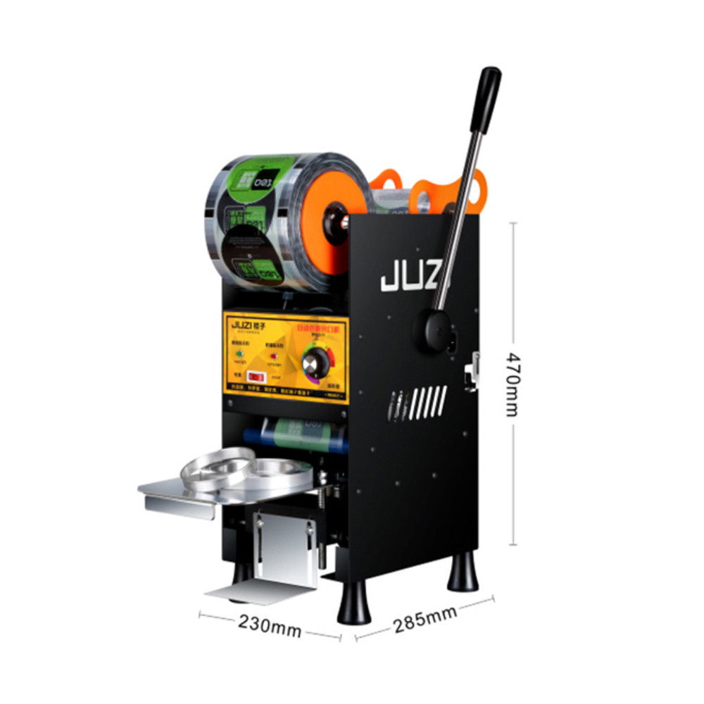 220V Semi-automatic Cup Sealing Machine Hand Press Milk Tea Cup Capper ...