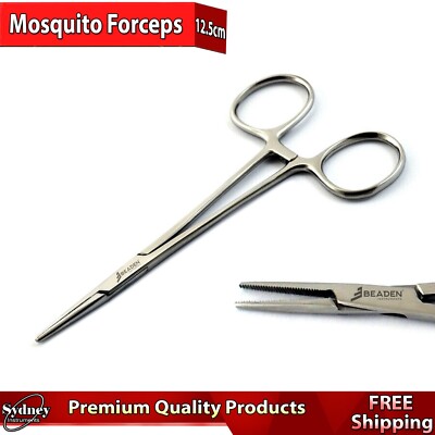 Mosquito Straight Tissue Plier Hemostat Micro Halsted Dental Locking ...