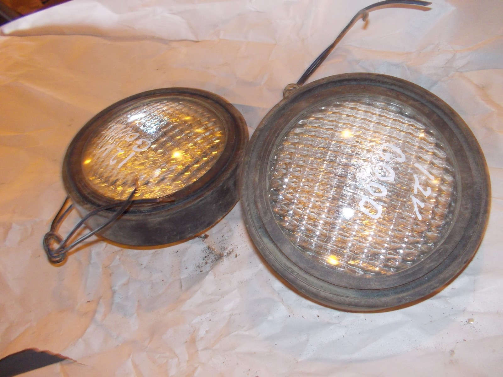 Farmall John Deere Tractor IH 12V rubber seal fender lights light ready ...