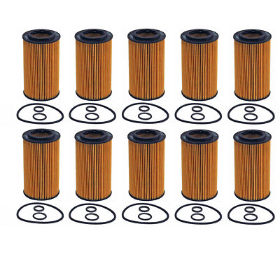 WIX Set of 10 Engine Oil Filters (Cartridge Lube Metal Free Filt ...