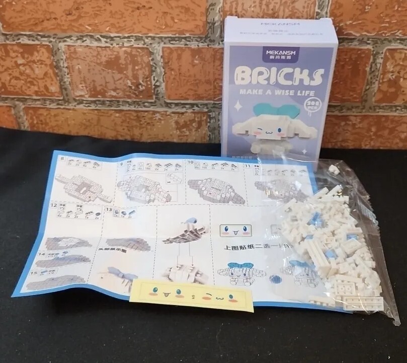 Mekansm Bricks Mini Blocks Cartoon Brick Blocks Figures Cinnamon Roll ...