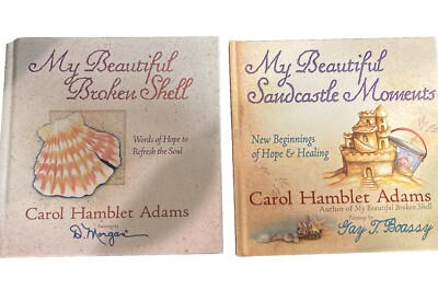 LOT 2 My Beautiful Broken Shell Carol Hamblet Adams HB GIFT QUALITY | eBay